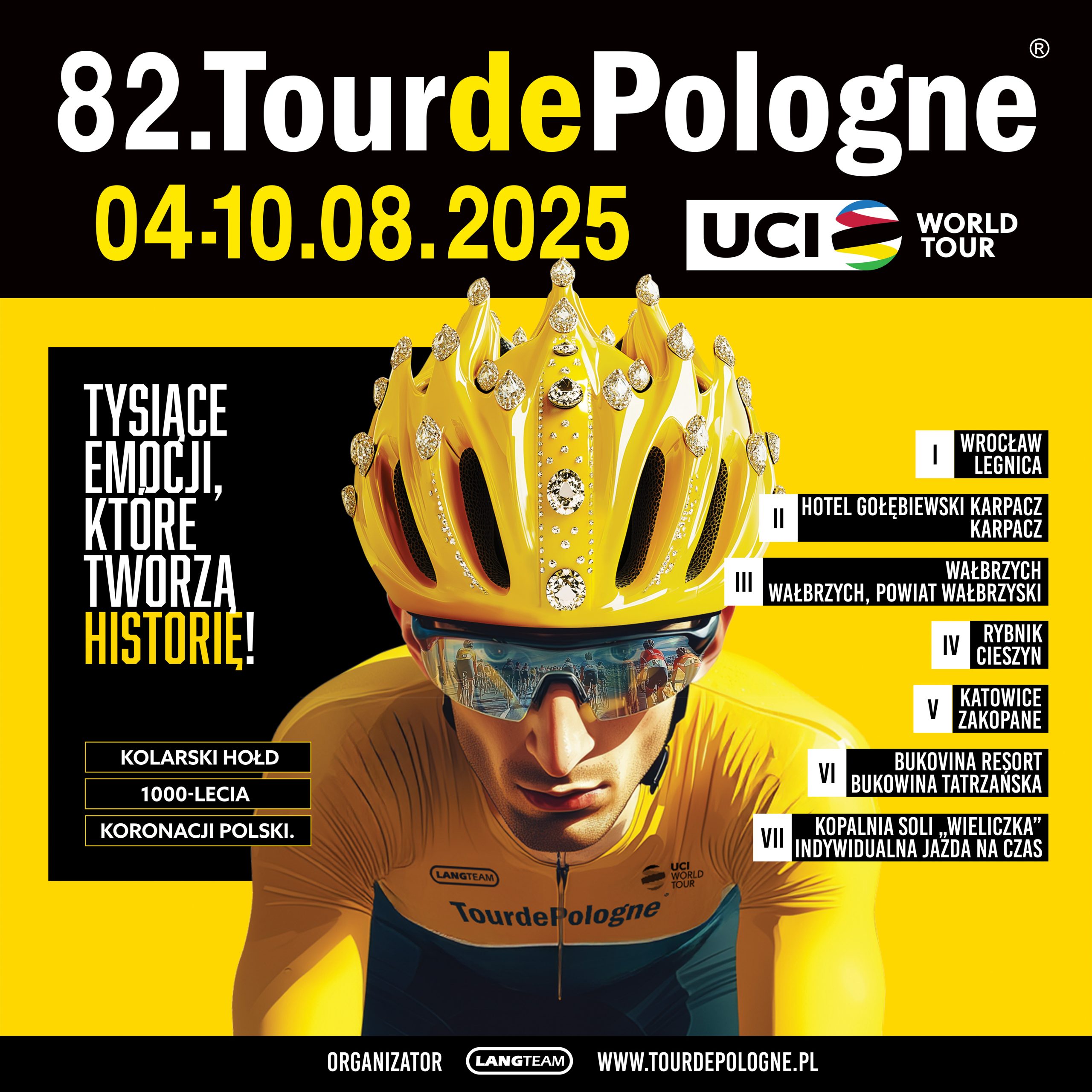 The route of the 82nd Tour de Pologne has been unveiled! - Dolny Śląsk ...